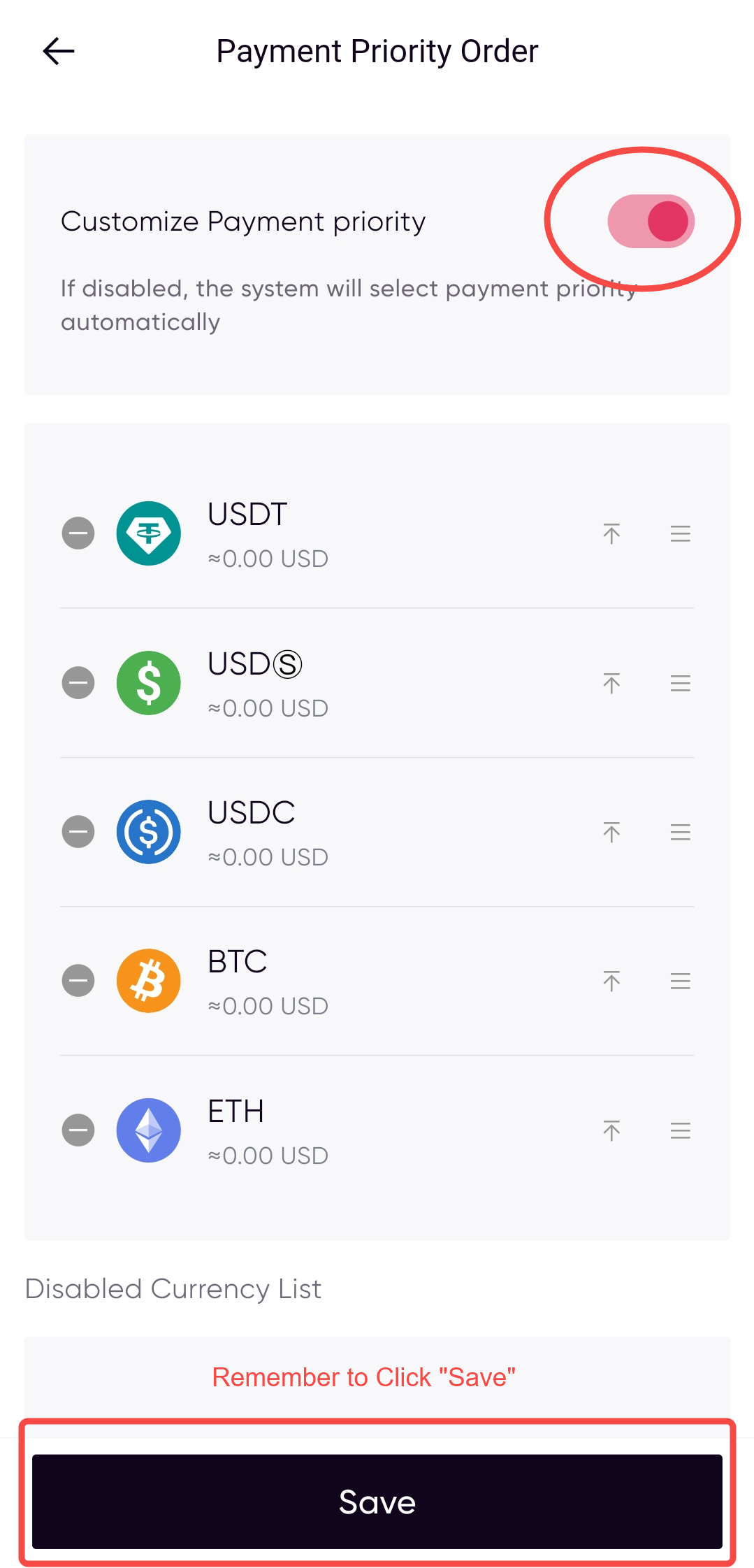 Card Security Settings – RedotPay Help Center