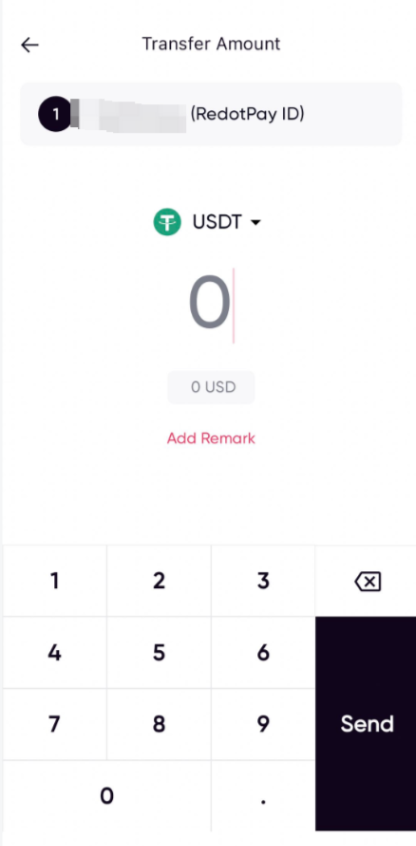 How to make an internal transfer? – RedotPay Help Center